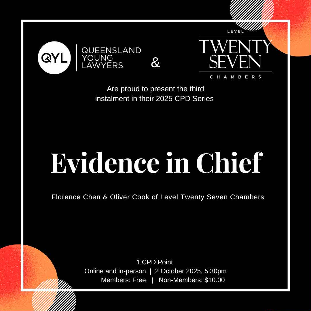 Evidence in Chief - QYL x Level Twenty Seven Chambers - Level Twenty ...